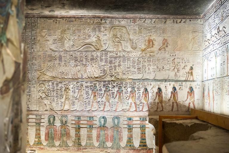 KV 1 - Tomb of Ramesses VII - Valley of the Kings - Ancient Society