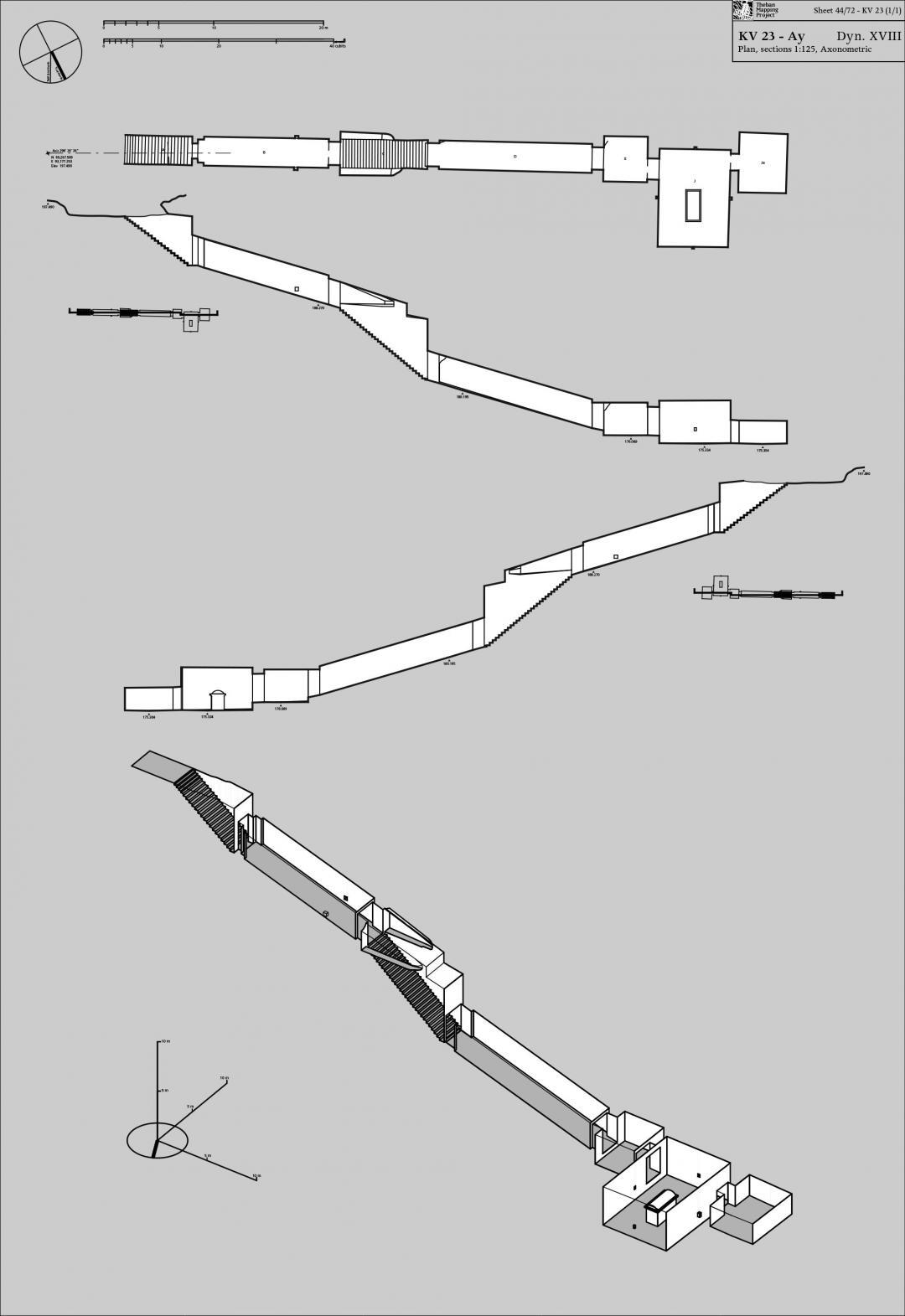 KV 23 - Valley of the Kings - Ancient Society